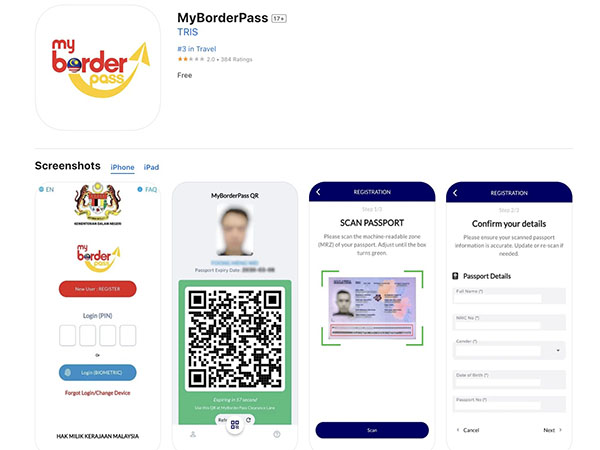 How To Use QR Code For Immigration Clearance At JB & Second Link ...